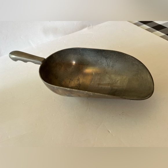 Dining | Vintage Galvanized Large Peanut Or Ice Machine Scoop Huge Size ...